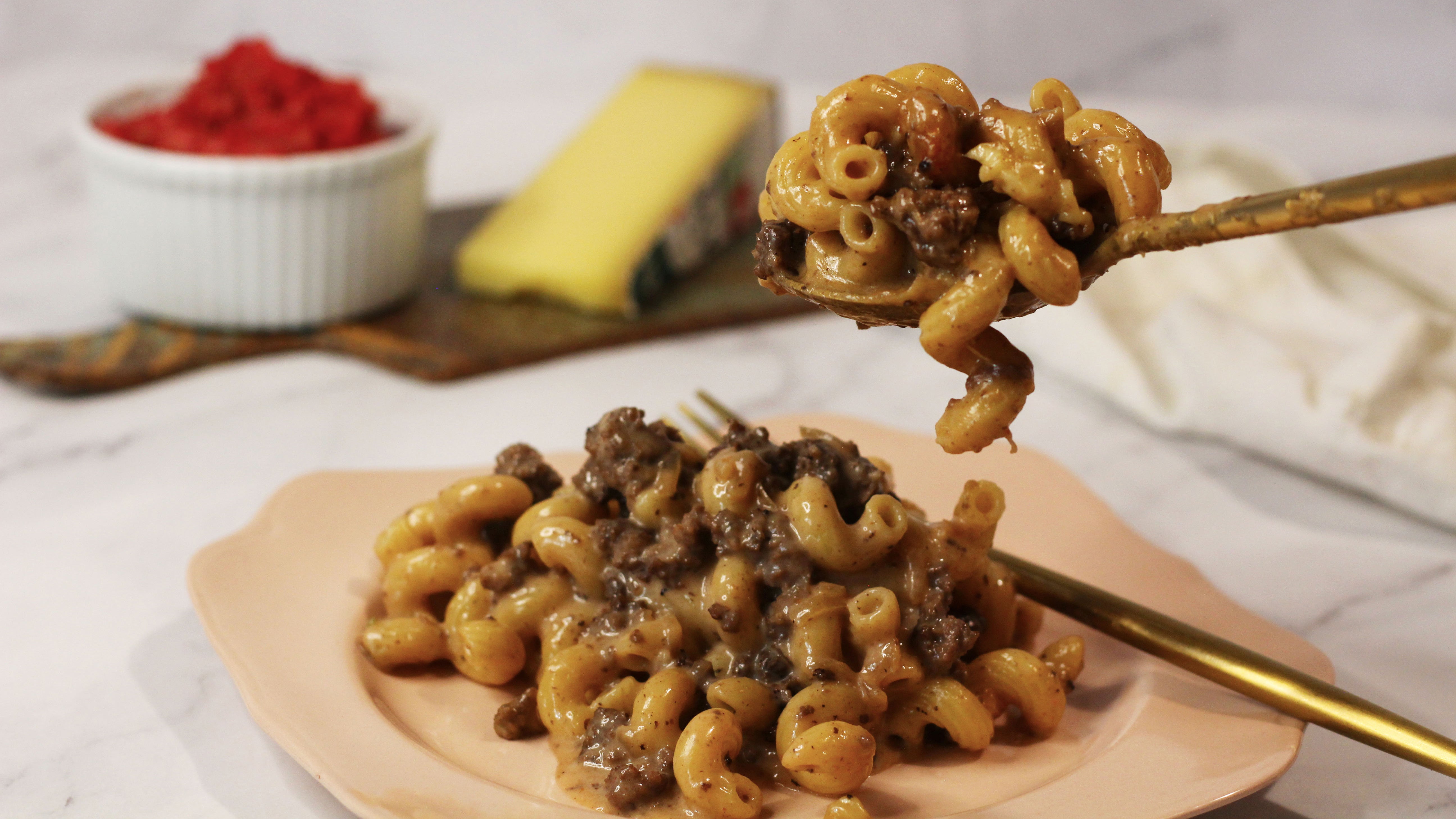 Wagyu Ground Beef Mac & Cheese – Snake River Farms