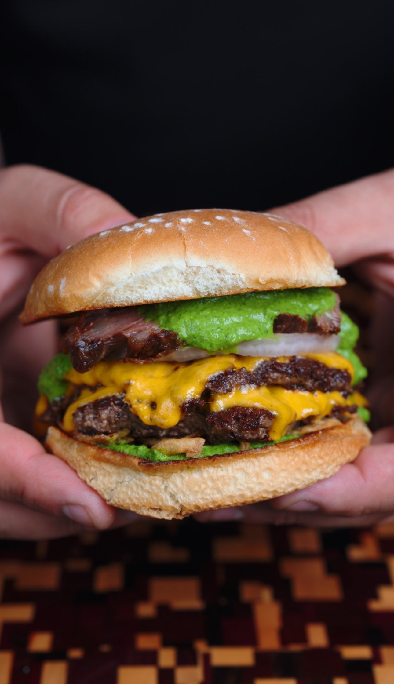 The Ribeye Cap Smashburger Recipe | American Wagyu Dream Burger – Snake ...