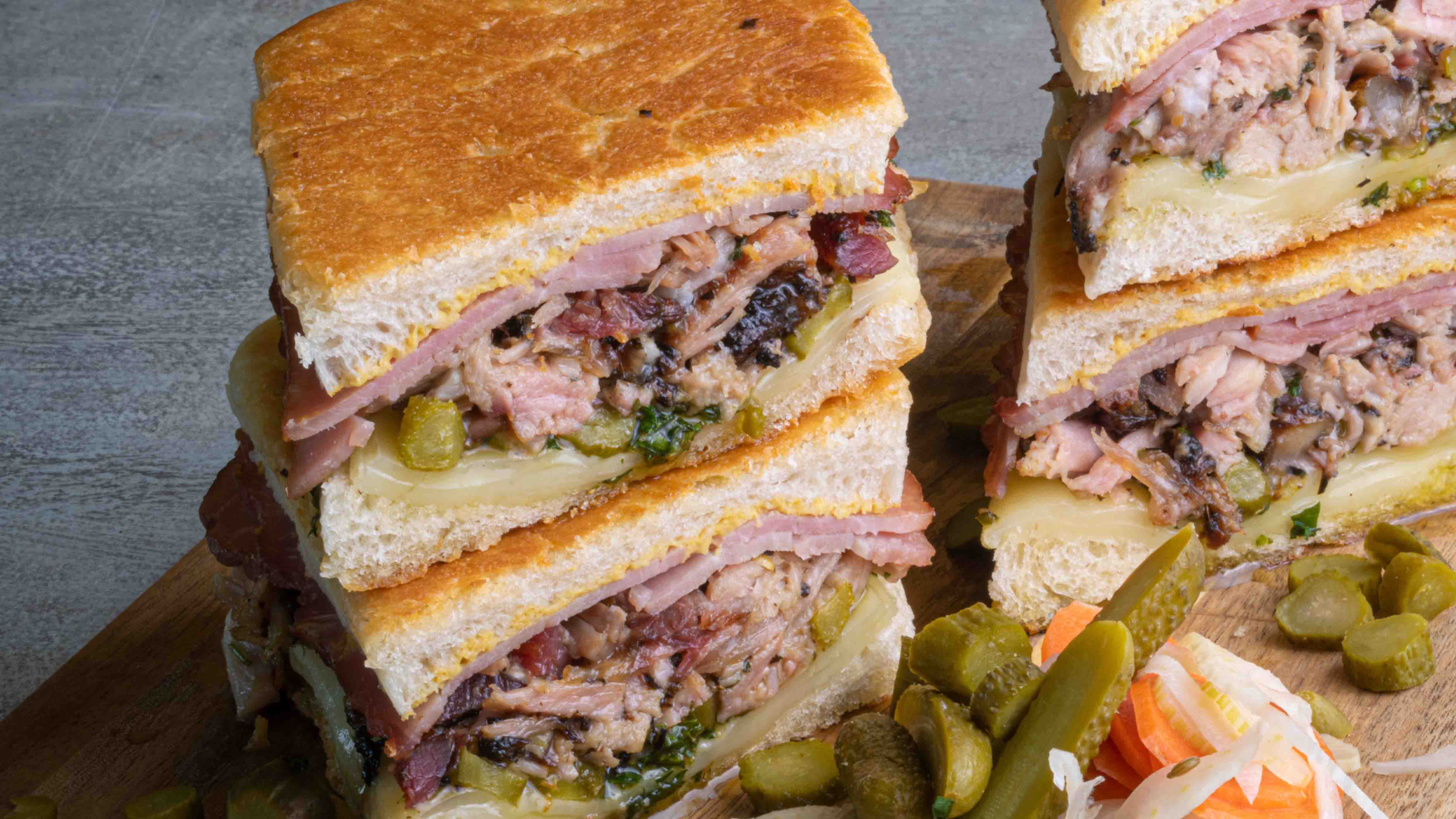 Kurobuta Pork Cubano Sandwiches – Snake River Farms