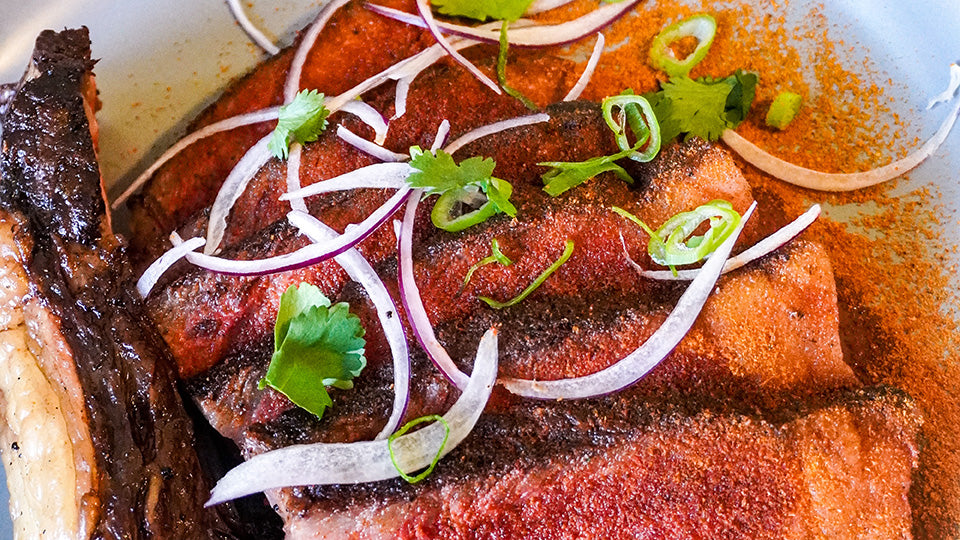 Suya Dusted Bone-In Ribeye | Cowboy Steak | SRF – Snake River Farms