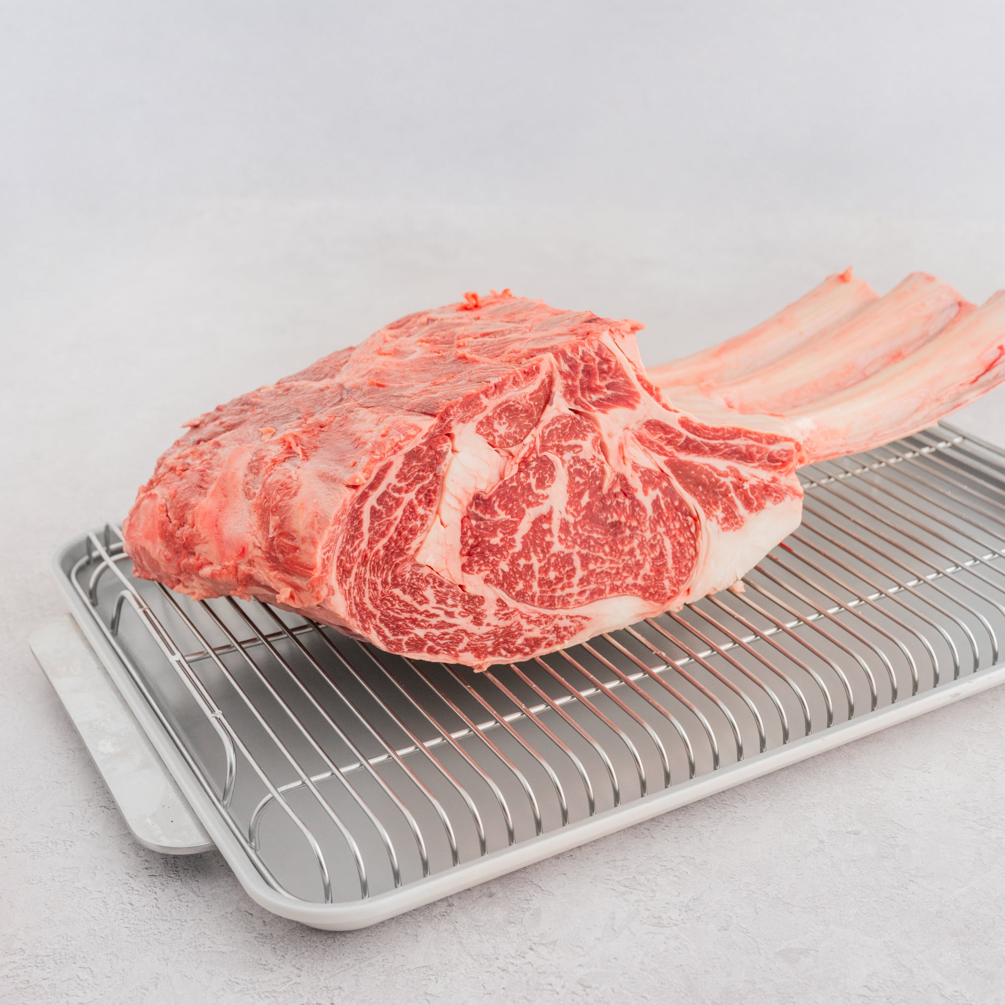 Buy American Wagyu Tomahawk Roast Online | Snake River Farms