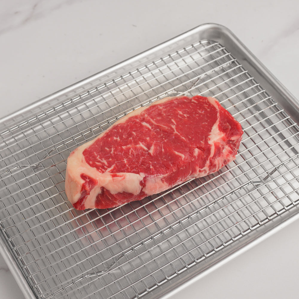 USDA Choice & Prime Dry-Aged New York Strip – Snake River Farms