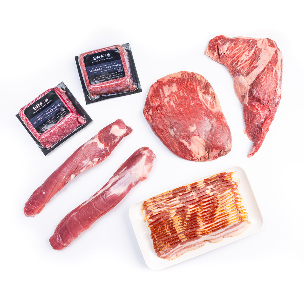 Just a Taste Family Meal Box | Wagyu & Kurobuta Made Easy – Snake River ...