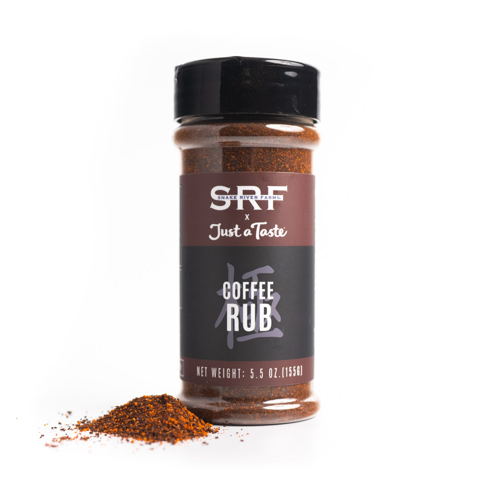 Buy SRF x Just a Taste Coffee Rub | Bold Flavor for Beef, Pork & More ...