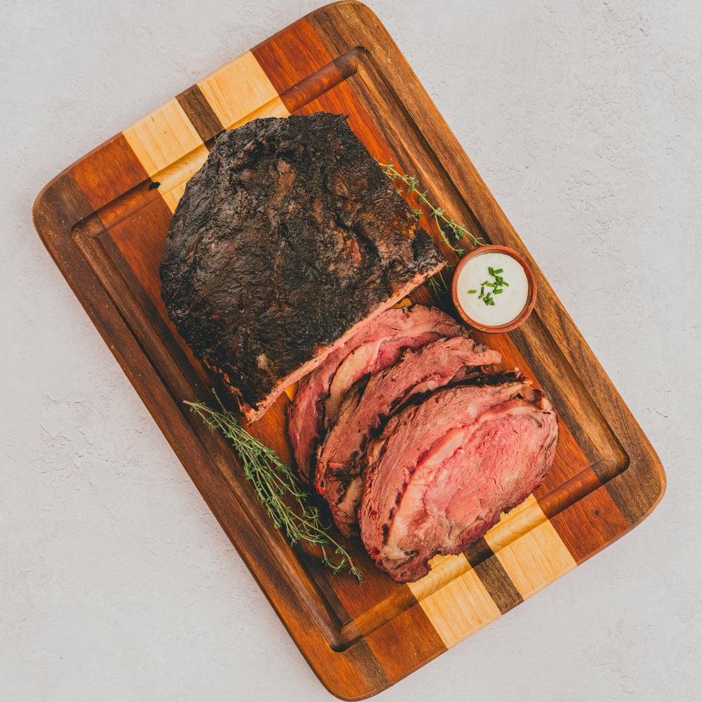 Wagyu Smoked Prime Rib (Fully Cooked) - Snake River Farms