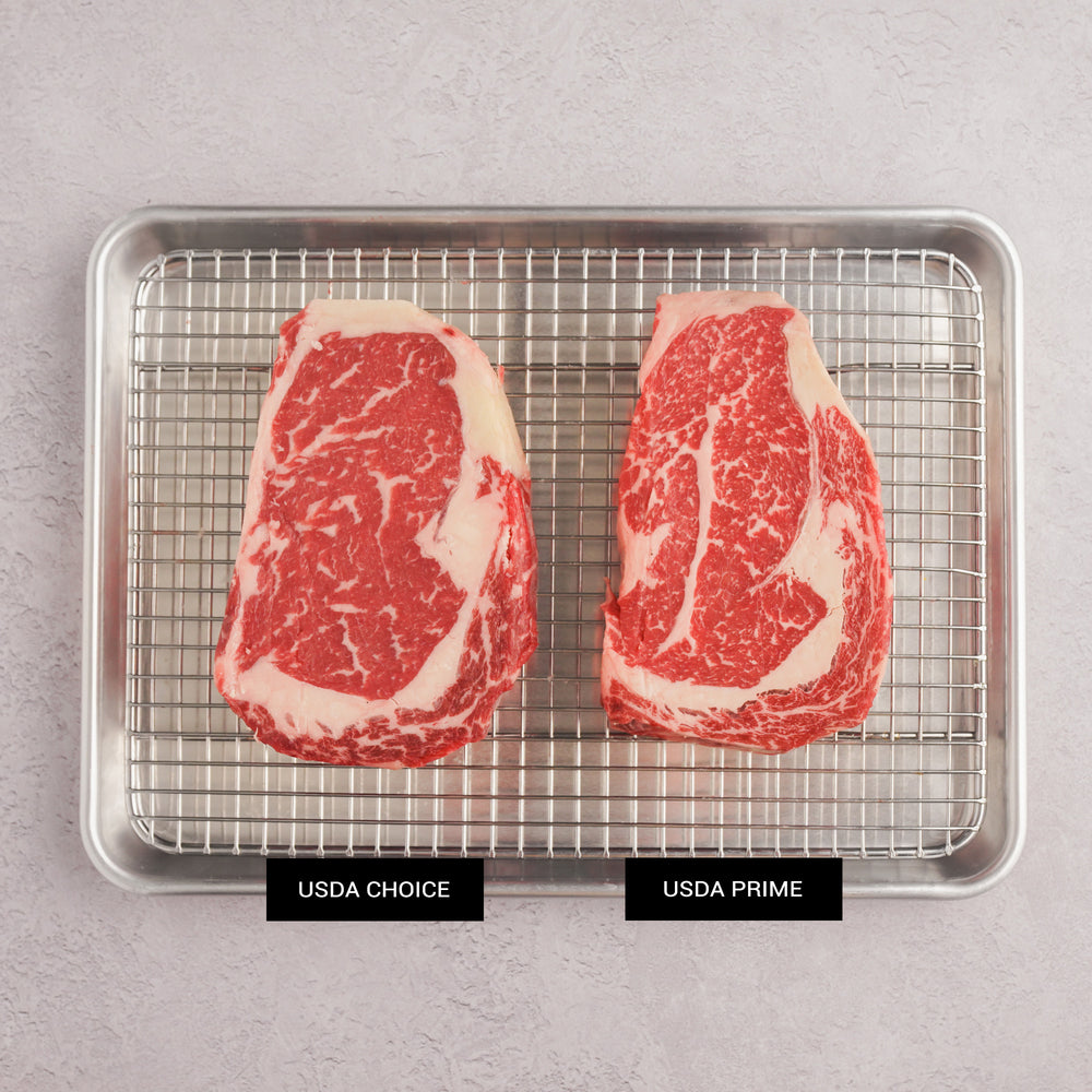USDA Choice & Prime Ribeye (1" & 1.5") - Snake River Farms