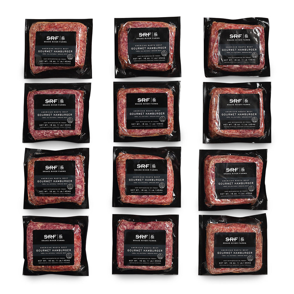 American Wagyu Ground Beef 12-pack| Snake River Farms
