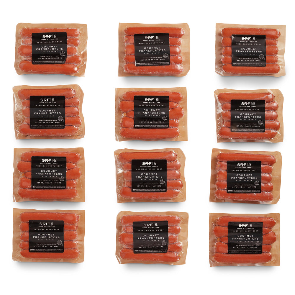 American Wagyu Hot Dog 12-Pack – Snake River Farms