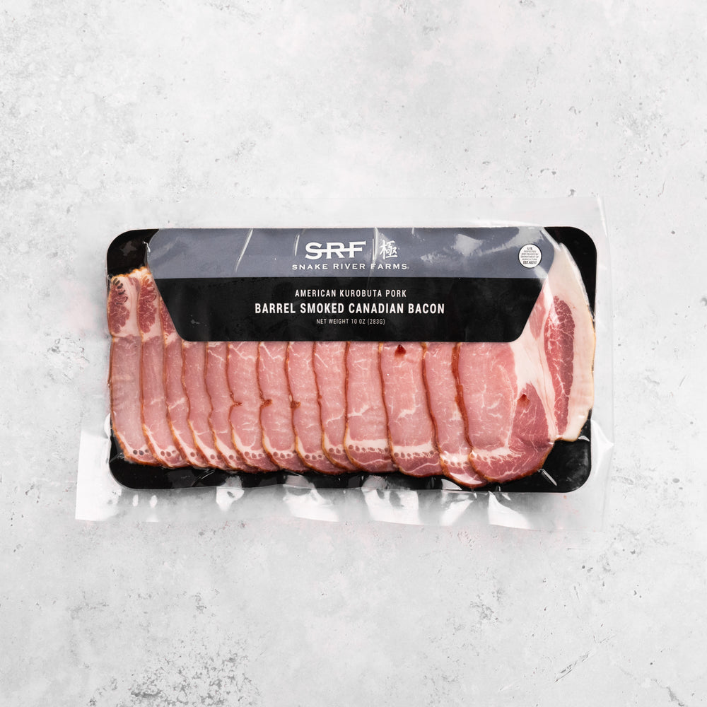 Canadian Bacon — Kurobuta Pork, Handcrafted & Smoked | SRF – Snake ...