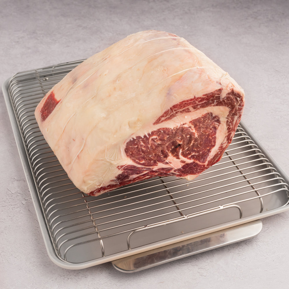 Buy Wagyu Bone-In Prime Rib Roast - Snake River Farms