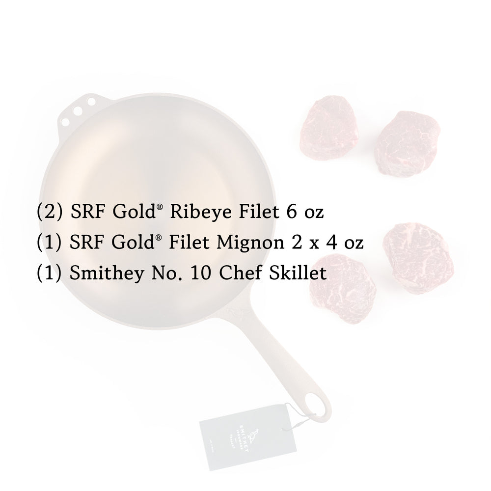 SRF x Smithey Chef Skillet Steak Box – Snake River Farms