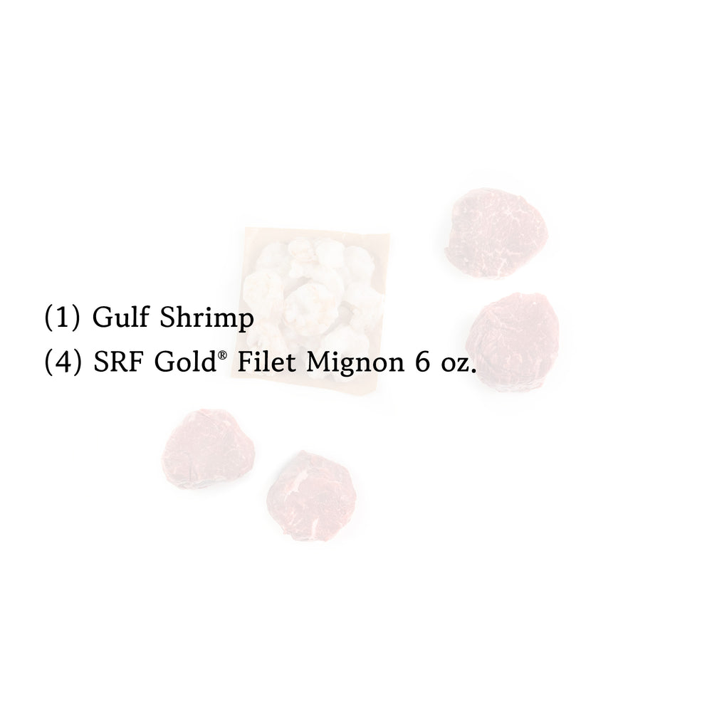 Snake River Farms | Shrimp & Filet Mignon Box