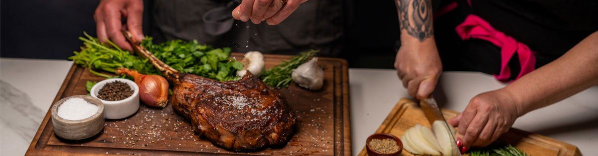 How to Cook a Tomahawk Steak | SRF | Steak Guide – Snake River Farms